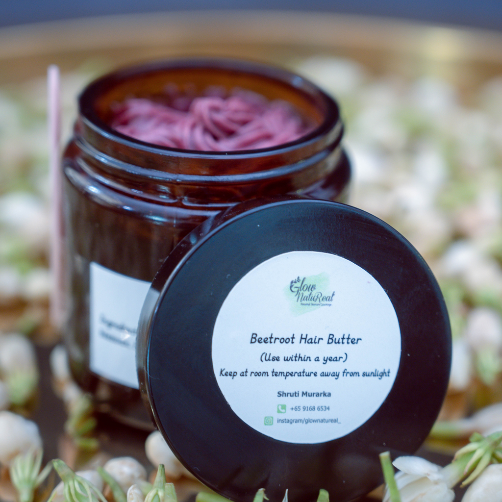 BEETROOT HAIR BUTTER– GlowNatureal